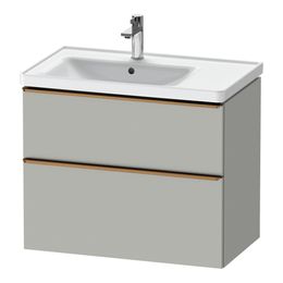 Duravit Waschtischunterschrank D-Neo 78,4x45,2cm, 1 Kast, B L, b geb/grau ma (DE4357004070000)