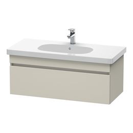 Duravit Waschtischunterschrank DuraStyle 100x45,3cm, taupe, 1 Auszug, wandh&auml;ngend (DS638509191)