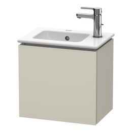 Duravit Waschtischunterschrank L-Cube 42x29,4x40cm, wandh&auml;ngend, T&uuml;r re, Tau matt (LC6272R8383)