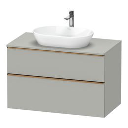 Duravit Waschtischunterschrank D-Neo 100x55cm, b geb/gr m, 2 SBK, 1 A, 1 Pl (DE4968004070000)
