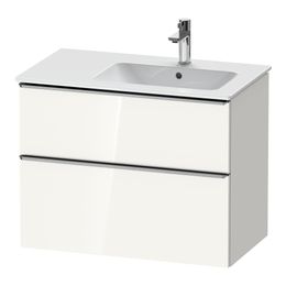 Duravit Waschtischunterschrank D-Neo 81x46,2cm, 1 Kast, B re, ES geb/we hgl (DE4367070220000)