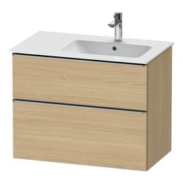 Duravit Waschtischunterschrank D-Neo 81x46,2cm, 1 Kast, B R, ES geb/Eiche Nat (DE4367070300000)