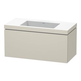 Duravit Waschtischunterschrank c-bonded L-Cube 100x48cm, o HL, Tau ma, 1 Ausz., wandh&auml;ngend (LC6918N9191)