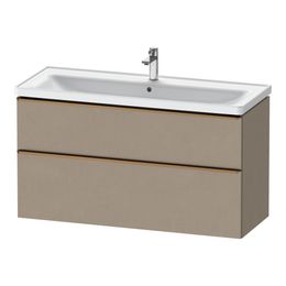 Duravit Waschtischunterschrank D-Neo 118,4x45,2x62,5cm, 2 A, wd, b geb/Leinen (DE4391004750000)