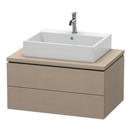Duravit Waschtischunterschrank L-Cube 82x54,7cm, lei, f Konsole, 2 Schubk&auml;sten (LC581707575)