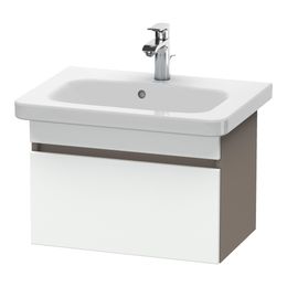 Duravit Waschtischunterschrank Com DuraStyle 58x36,8cm, we. m/bas matt, 1 Auszug (DS637901843)