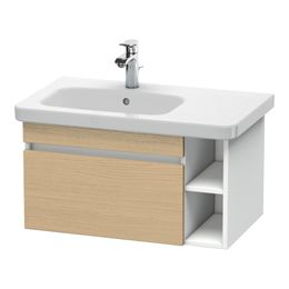 Duravit Waschtischunterschrank DuraStyle 73x44,8cm, B li, Ei nat/wei&szlig; ma, 1 Ausz. (DS639403018)