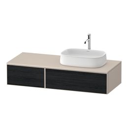 Duravit Waschtischunterschrank Zencha 130x55cm, B R, E schw/tau m, k Einr-Sys (ZE4817016830000)