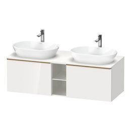 Duravit Waschtischunterschrank D-Neo 140x55cm, 2 A, 1 Pl, B bs, b geb/we hgl (DE4950B04220000)