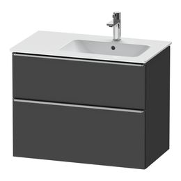 Duravit Waschtischunterschrank D-Neo 81x46,2cm, 1 Kast, B R, ES geb/Gra ma (DE4367070490000)