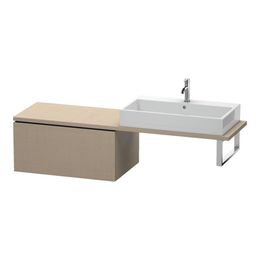 Duravit Unterschrank L-Cube 82x54,7cm, leinen, f&uuml;r Konsole, 1 Auszug (LC583407575)
