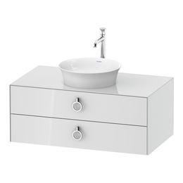 Duravit Waschtischunterschrank White Tulip 100x55cm, w g, 2 La m Gr., 1 Konsolenpl. (WT499108585)