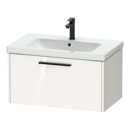 Duravit Waschtischunterschrank D-Code 78,4x40x46cm, 1 Ausz., we. hgl, Gr. sw (DC46670BD220000)