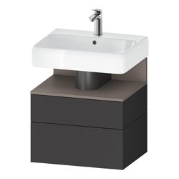 Duravit Waschtischunterschrank Qatego 59x47x59cm, ba m/Gr m, 1 Kast, 1 Ausz. (QA4393043490000)