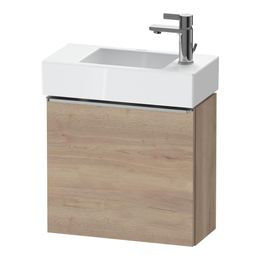 Duravit Waschtischunterschrank D-Neo 48,4x22,2x44cm, 1 T&uuml;r, An R, ES geb/Ei m (DE4219R70550000)