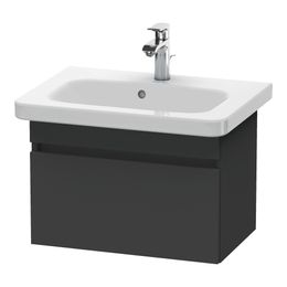 Duravit Waschtischunterschrank Com DuraStyle 58x36,8cm, graphit matt, 1 Auszug (DS637904949)