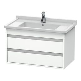 Duravit Waschtischunterschrank Ketho 80x45,5cm, we ma, 2 Schubk., wandh&auml;ngend (KT664401818)