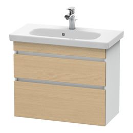 Duravit Waschtischunterschrank Com DuraStyle 73x36,8cm, E na/we ma, 2 SchKa., wandh&auml;ngend (DS649903018)