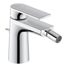 Duravit Bidet-Einhebelmischer Tulum Ausl. 126mm, m Zugst.-Ablaufgarn., chrom (TU2400001010)