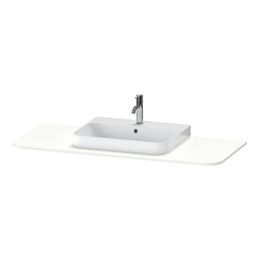 Duravit Waschtisch-Konsole Happy D.2 Plus 130x55cm, m 1 AS, Beck. mit, we s-matt (HP031KM3636)