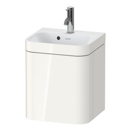 Duravit M&ouml;belwaschtisch-Unterschrank Happy D.2 Plus 40x36cm, 1 T., Anschl re, m HL, we hgl (HP4634O22220000)