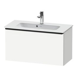 Duravit Waschtischunterschrank D-Neo Compact 81x37,2, schwarz/wei&szlig; ma, 1 Ausz., wandh&auml;ngend (DE42690BD180000)