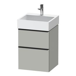 Duravit Waschtischunterschrank D-Neo 48,4x44,2cm, sw/gr m, 1 Schubk., 1 Ausz. (DE43700BD070000)