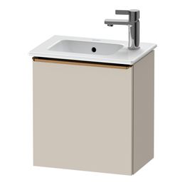 Duravit Waschtischunterschrank D-Neo 41x27,4x44cm, 1 T, An R, b geb/Taupe ma (DE4259R04910000)