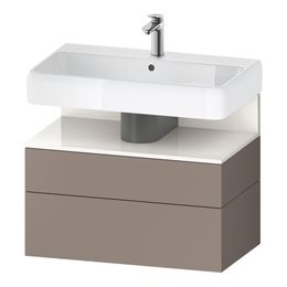 Duravit Waschtischunterschrank Qatego 79x47x59cm, w g/b m, 1 Kast, m Nischenb (QA4394022430010)