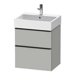 Duravit Waschtischunterschrank D-Neo 58,4x44,2cm, sw/gr m, 1 Schubk., 1 Ausz. (DE43710BD070000)