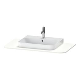 Duravit Waschtisch-Konsole Happy D.2 Plus 100x55cm, m 1 Ausschn, wei&szlig; seidenmatt (HP031E03636)