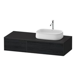 Duravit Waschtischunterschrank Zencha 130x55cm, B R, E schw/gra m, k Einr-Sys (ZE4817016800000)