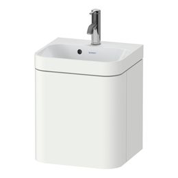 Duravit M&ouml;belwaschtisch-Unterschrank Happy D.2 Plus 40x36cm, 1 T, Anschl li, m HL, we s-matt (HP4633O36360000)