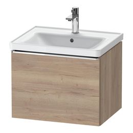Duravit Waschtischunterschrank D-Neo 58,4x45,2x44cm, 1 A, wd, chr/Eiche marm. (DE4249010550000)