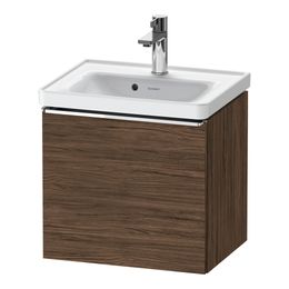 Duravit Waschtischunterschrank D-Neo 48,4x37,2x44cm, 1 A, wd, chr/Nussb dkl. (DE4248010210000)