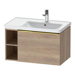 Duravit Waschtischunterschrank D-Neo 78,4x45,2cm, 1 A, B R, g pol/Eiche marm. (DE4257034550000)
