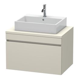 Duravit Waschtischunterschrank DuraStyle 80x54,8cm, taupe, f&uuml;r Konsole, 1 Auszug (DS531209191)