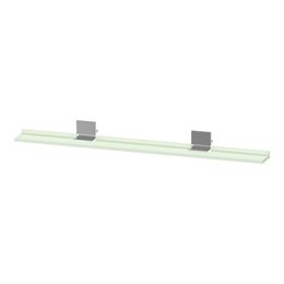 Duravit Spiegel-Ablage Sivida 133x65x3,6mm, gr&uuml;n Matt, montiert, chrom (SV7435010HH0000)