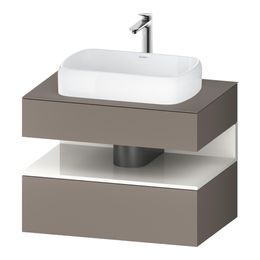 Duravit Waschtischunterschrank Qatego 80x55x60cm, w g/b m, Pl, 1 Schubkast. (QA4730022430000)