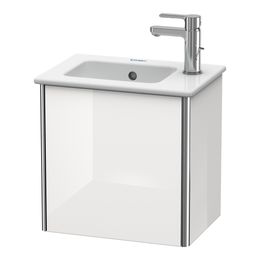 Duravit Waschtischunterschrank XSquare 41x28,9x40cm, wd, T. re, Nord we s-matt (XS4170R3939)