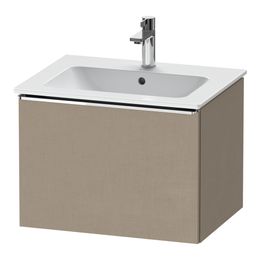 Duravit Waschtischunterschrank D-Neo 61x46,2cm, chr/Leinen, 1 Ausz., wandh&auml;ngend (DE4261010750000)