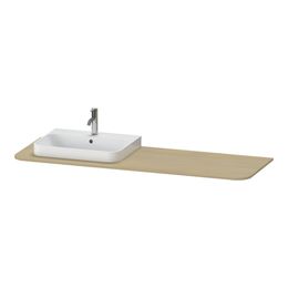 Duravit Waschtisch-Konsole Happy D.2 Plus 160x55cm, m 1 AS, Beck. li, Medit. Ei (HP031HL7171)
