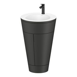 Duravit Waschtischunterschrank c-bonded Set Starck 1 56x86,4x60,5cm, st, IB, G sw, gra s-matt (S19512OBD580010)