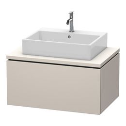 Duravit Waschtischunterschrank L-Cube 82x54,7cm, Tau matt, f Konsole, 1 Auszug (LC581208383)
