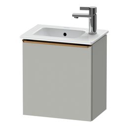 Duravit Waschtischunterschrank D-Neo 41x27,4x44cm, 1 T, An R, b geb/grau ma (DE4259R04070000)