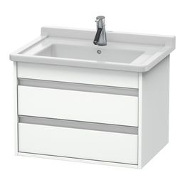 Duravit Waschtischunterschrank Ketho 65x45,5cm, we ma, 2 Schubk., wandh&auml;ngend (KT664301818)
