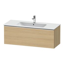Duravit Waschtischunterschrank D-Neo 121x46,2cm, ch/Ei Nat, 1 Ausz., wandh&auml;ngend (DE4264010300000)