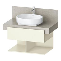 Duravit Waschtischunterschrank Balcoon 80x57x52,2cm, el str, 1 Kast, 2 off F&auml; (BA50430JDID0000)