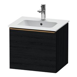 Duravit Waschtischunterschrank D-Neo 51x40,2x44cm, 1 A, wd, bron geb/Eiche sw (DE4260004160000)