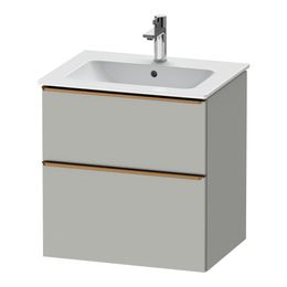 Duravit Waschtischunterschrank D-Neo 61x46,2cm, b geb/gr m, 1 Kast, 1 Ausz. (DE4361004070000)